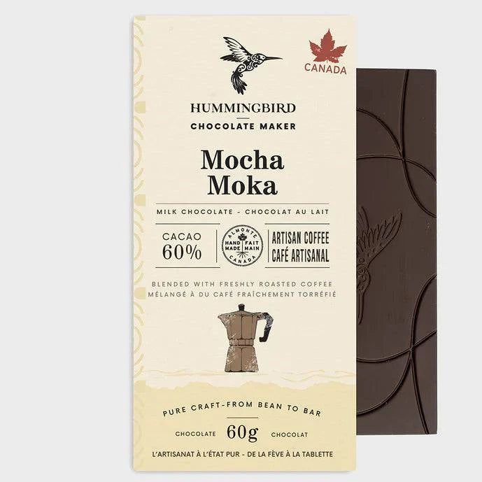 Mocha Milk 60% Dark milk chocolate bar – Gift Smack Gift Company